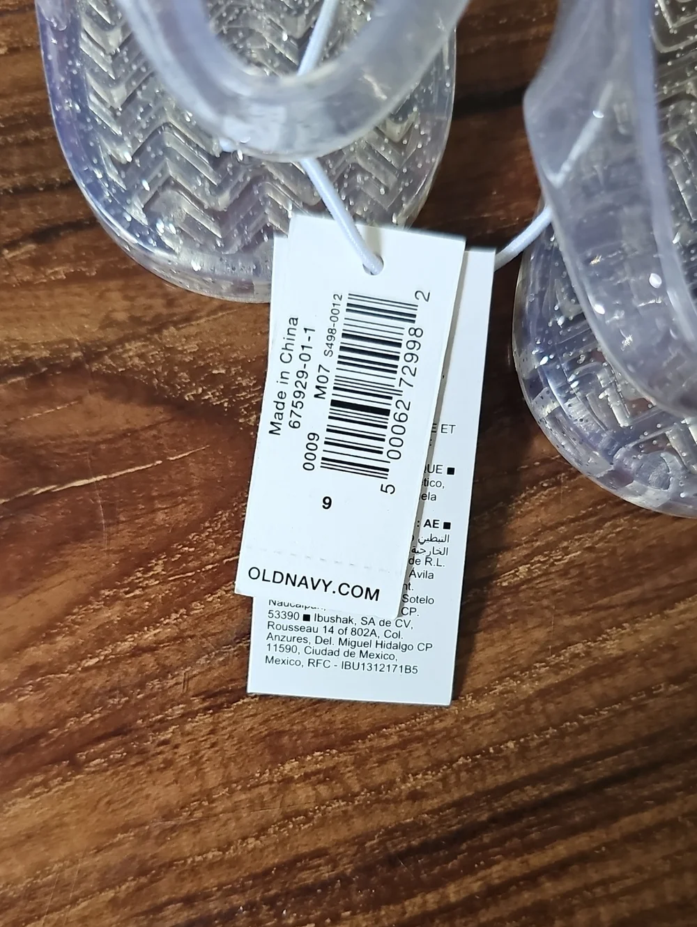 Old Navy | Shoes | Old Navy Clear Jelly T Strap Toddler Girl Sandals ...